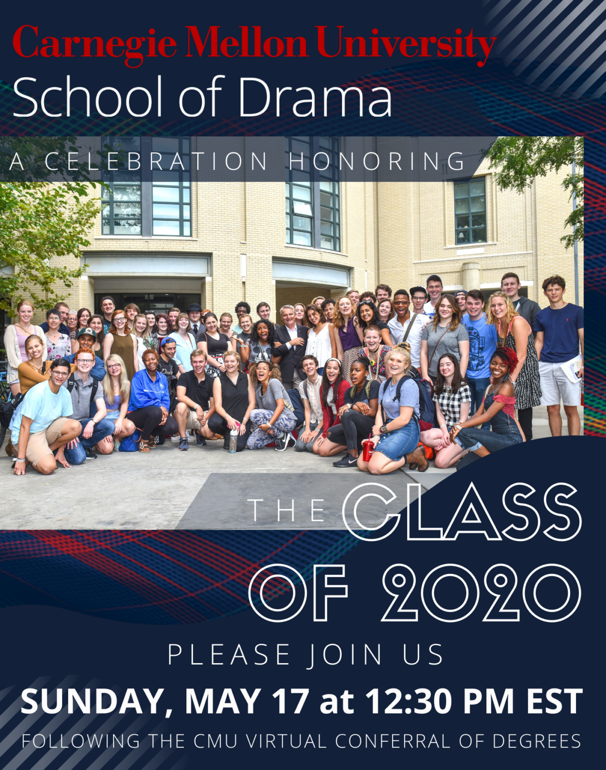 Drama Celebration of the Class of 2020! - CMU Drama